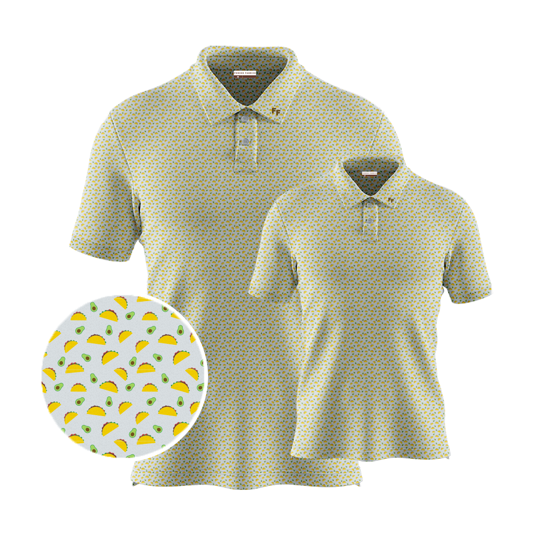 Matching Father & Kid Polos – Fore Fathers